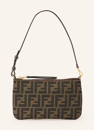 Fendi Schultertasche Baguette braun