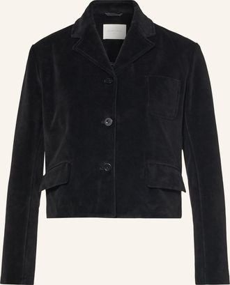 Circolo 1901 Circolo 1901 Kastenjacke Aus Samt schwarz