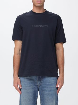 Emporio Armani T-Shirt Homme couleur Bleu