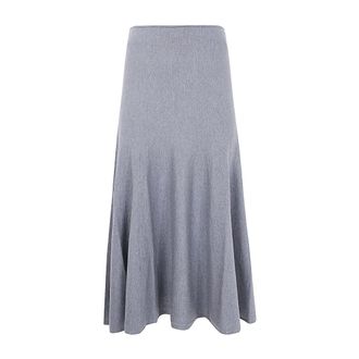 Khaite Femme, Jupes, Gris, Taille: 38 FR Mayu Skirt