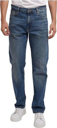 Tommy Hilfiger Jean Tommy Hilfiger - Homme - Jeans - Bleu - Taille: W40