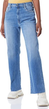 Replay Damen Reyne Jeans, 0101 Light Blue, 28W / 28L EU
