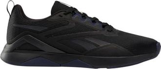 Reebok Baskets Nanoflex TR 2 pour Homme, Noir Gris 6 Vector Navy, 44.5 EU