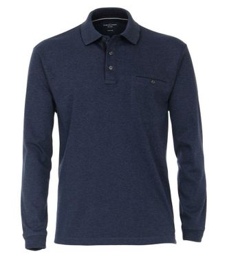 Casamoda Langarm-Poloshirt CASAMODA Polo-Shirt Langarm uni