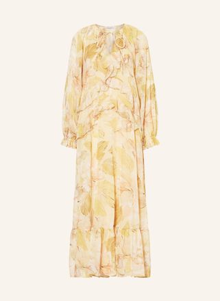 Mrs & Hugs Mrs & Hugs Kleid Mit Volants gelb