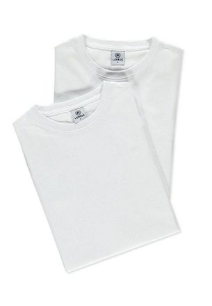 Lerros T-Shirt Rundhals Doppelpack T-Shirt in Premium Baumwollqualit&auml;t