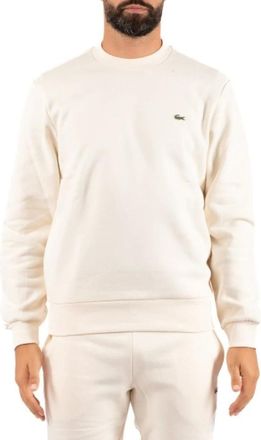 Lacoste Homme, Sweatshirts et sweats &agrave; capuche, Beige, Taille: XS Felpa