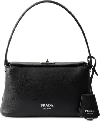 Prada Mini Avoir Saffiano-leather Tote Bag