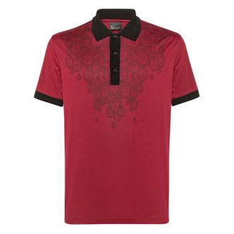 Billionaire Boys Club Polo Shirt Crest - - Tops - Herren - Rot - XS