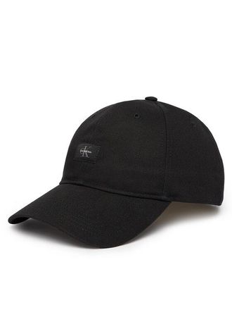 Calvin Klein Cap Monologo Woven Patch Bb Cap LV04D5077G Schwarz