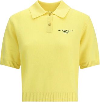 Givenchy polo à manches courtes - Jaune