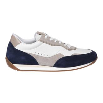Baldinini Suede und genarbtes Leder Sneaker - - Shoes - Herren - Mehrfarbig - 42 EU