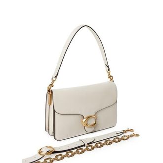 Coach Sac &eacute;paule avec cha&icirc;ne en cuir