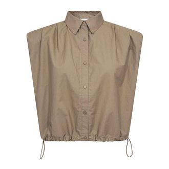 Co'Couture Femme, Blouses et Chemises, Beige, Taille: 42 FR Chemises