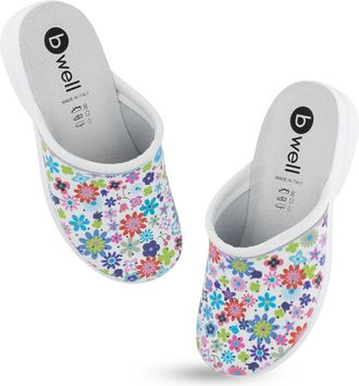 B-Well Aerial Lady/Man Medizinische Schuhe Damen Clogs Krankenhaus Schuhe Damen Antibakteriall (EU Schuhgrößensystem, Erwachsene, Numerisch, Floral Symphony 