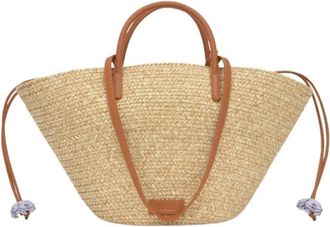 Tous Tous, Femme, Sacs, Beige, Taille: ONE Size Capazo L. Summer Holidays