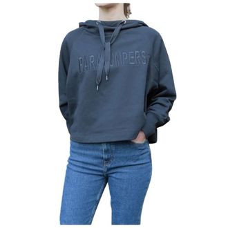 Parajumpers Femme, Sweatshirts et sweats &agrave; capuche, Bleu, Taille: 42 FR Maryelis Sweat &agrave; capuche
