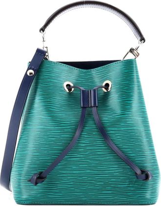 Louis Vuitton NeoNoe Handbag Epi Leather BB bucket bag - Bleu