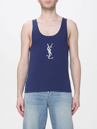 Saint Laurent T-Shirt SAINT LAURENT Homme couleur Bleu