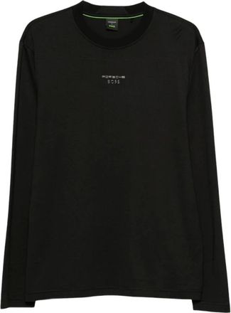 HUGO BOSS Hauts &agrave; manches longues - Homme - Tops - Noir - Taille: XL