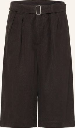 AllSaints Allsaints Shorts Marko Mit Leinen schwarz