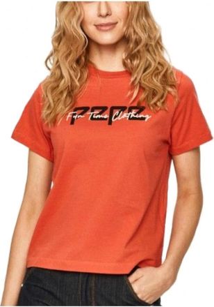 Pepe Jeans London Femme, Tops, Rouge, Taille: 36 FR Archive T-Shirt