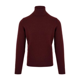 FILIPPO DE LAURENTIIS Bordeaux Pullover Dv3Ml Wc7R 380 Rot - - Knitwear - Herren - Rot - L