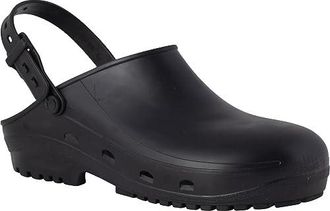 reposa Safe Sabots sanitaire, Chaussures hygi&eacute;niques en Type Sabot, polym&egrave;re Antistatique Naturel, sans Latex, Confortable, Tige ferm&eacute;e, Trous lat&eacute;raux, Seme