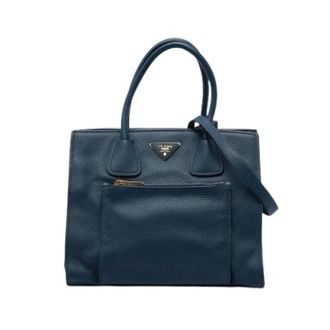 Prada Sacoche Pre-owned - Femme - Pre-owned - Bleu - Taille: ONE Size