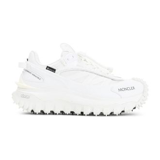 Moncler Leather Sneakers - - Shoes - Damen - Wei&szlig; - 40 EU