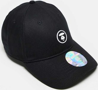 Aape By A Bathing Ape Baseball-Kappe in Schwarz