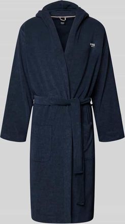 HUGO BOSS Regular Fit Bademantel mit Viskose-Anteil Modell Terry