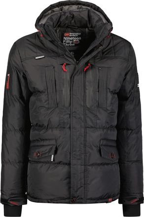 Geographical Norway Herren Basilboli Men Herrenjacke, Schwarz, XXL
