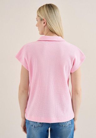 Cecil Poloshirt mit Struktur-Optik
