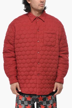 Off-white Quilted Jacket PATCH ARROW with Snap Buttons Off-White