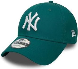 New Era New York Yankees League Essential 9forty Casquette Snapback, Vert fonc&eacute;, Taille Unique