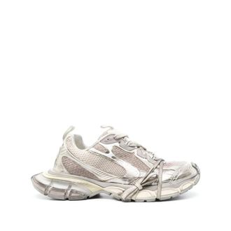 Balenciaga Goldene Sneakers mit Mesh-Details - - Shoes - Herren - Mehrfarbig - 43 EU
