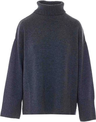 Pinko Rundhalspullover - Grau