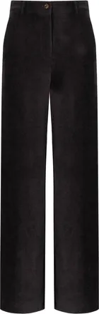 Marella PANTALON ASTRALE NOIR VELOURS MARELLA