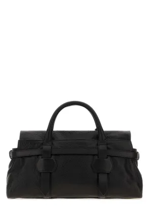Dsquared2 Textured Leather Top Handle Bag - Black