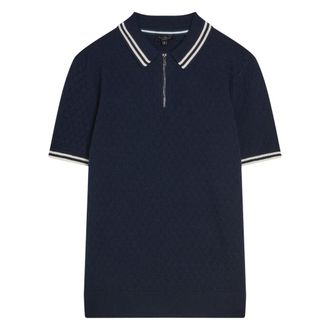 Ted Baker Mahani Regular T Gen&auml;htes Halbzip-polohemd