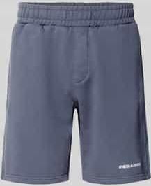 Pegador Shorts mit elastischem Bund und Logo-Stitching