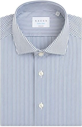 Xacus Chemise Active Twill - Homme - Chemises - Bleu - Taille: 8XL