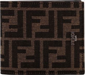 Fendi Bifold FF jacquard fabric wallet - FENDI - gender_Man