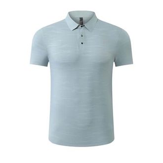Generic Chemise de golf pour homme - Respirant - Style d&eacute;contract&eacute; - Col rabattu - S&eacute;chage rapide - Classique - Confortable - L&eacute;ger - Manches courtes - Pour l