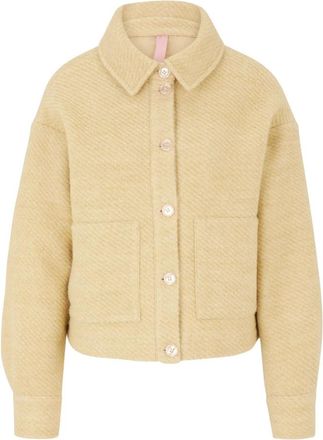 Cartoon Damen, Jacken, Beige, SGröße