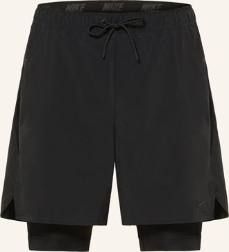 Nike 2-In-1-Trainingsshorts Unlimited schwarz