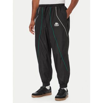 Kappa Jogginghose Authentic Olpin 322934W Schwarz Regular Fit
