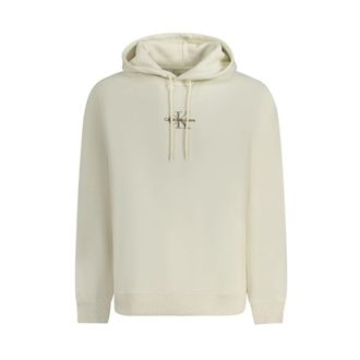 Calvin Klein Stilvoller Baumwollpullover - - Sweatshirts & Hoodies - Herren - Wei&szlig; - XL