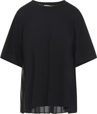 Sportmax Femme, Tops, Noir, Taille: 40 FR T-Shirt